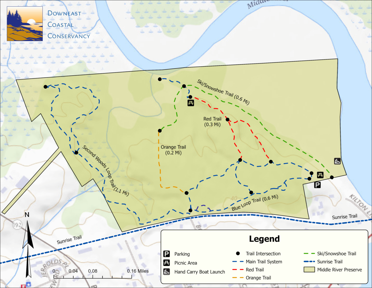 Middle River Park | Downeast Coastal Conservancy