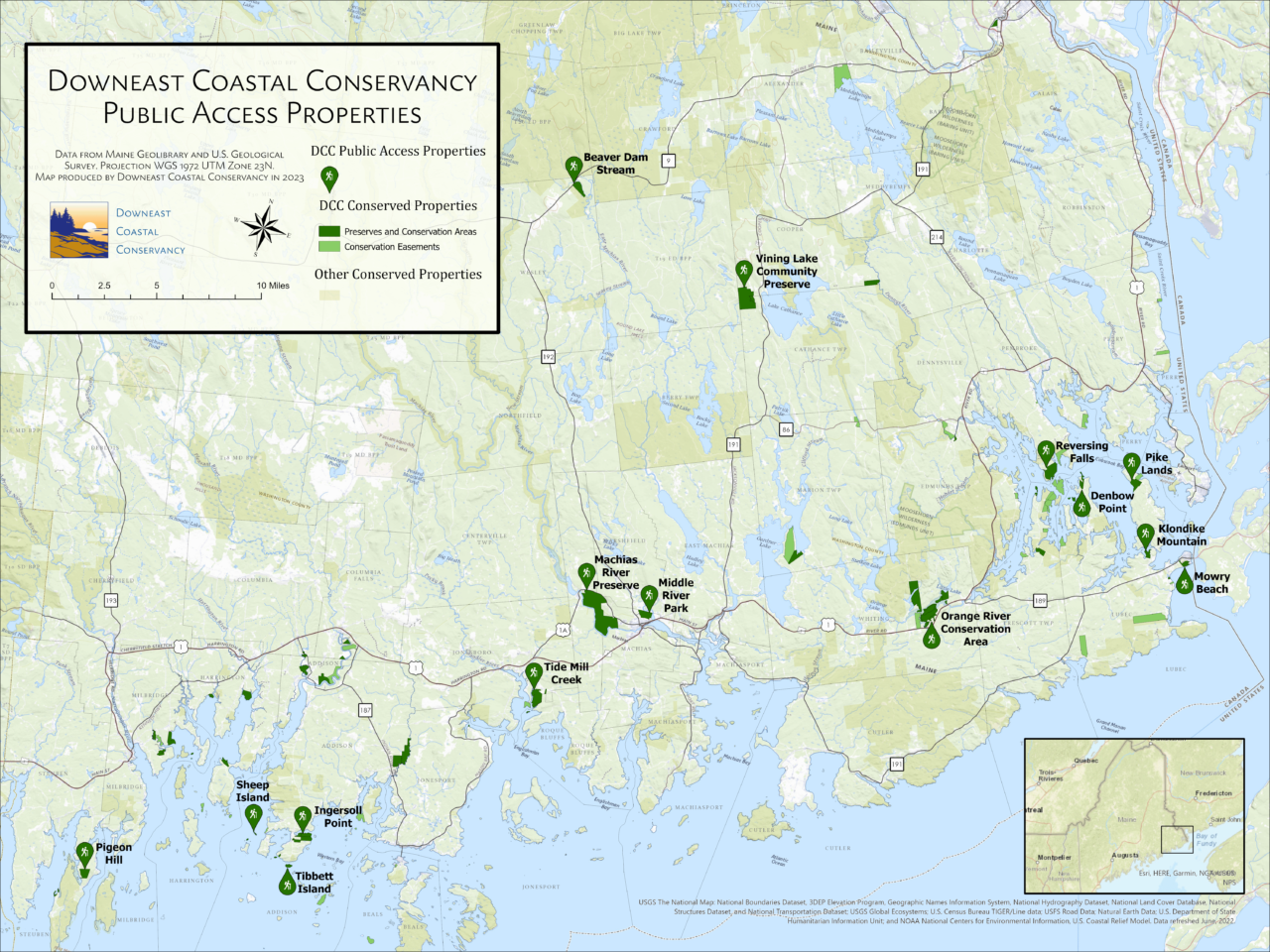 Region | Downeast Coastal Conservancy