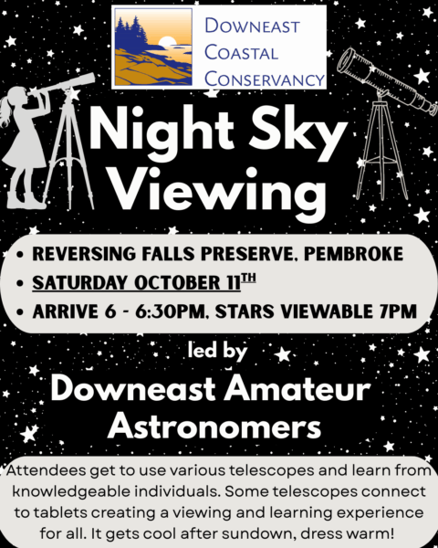 Night Sky Viewing | Downeast Coastal Conservancy